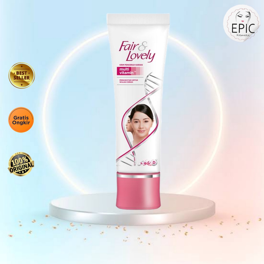 Jual FAIR & LOVELY GLOW & LOVELY Krim Pencerah Harian MULTIVITAMIN 25g ...