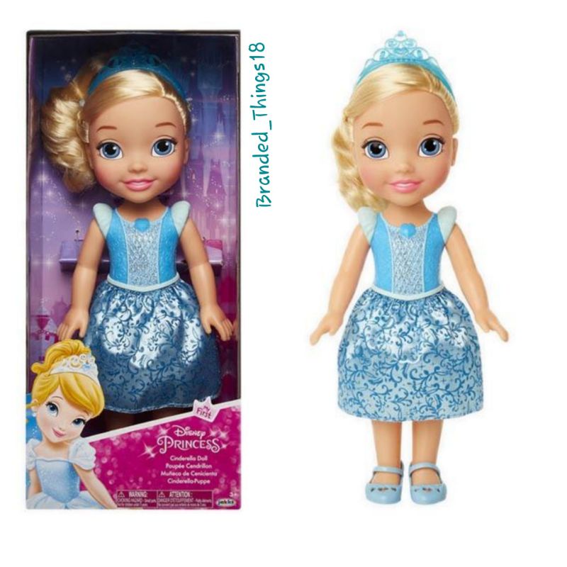 Jual Boneka Princess Disney Toddler Cinderella Jakks Molded Bodies ...