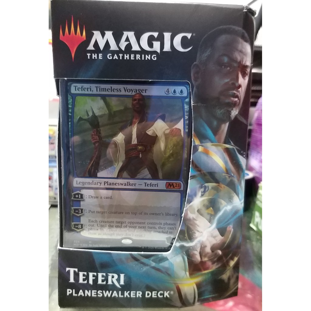 Jual Magic The Gathering 2021 Core Set Deck Teferi | Shopee Indonesia