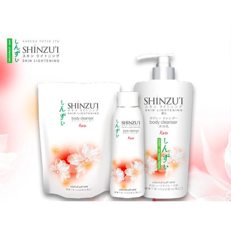 Jual SHINZUI Lightening Body Cleanser | Sabun Cair Shinzu'i | Body Wash ...