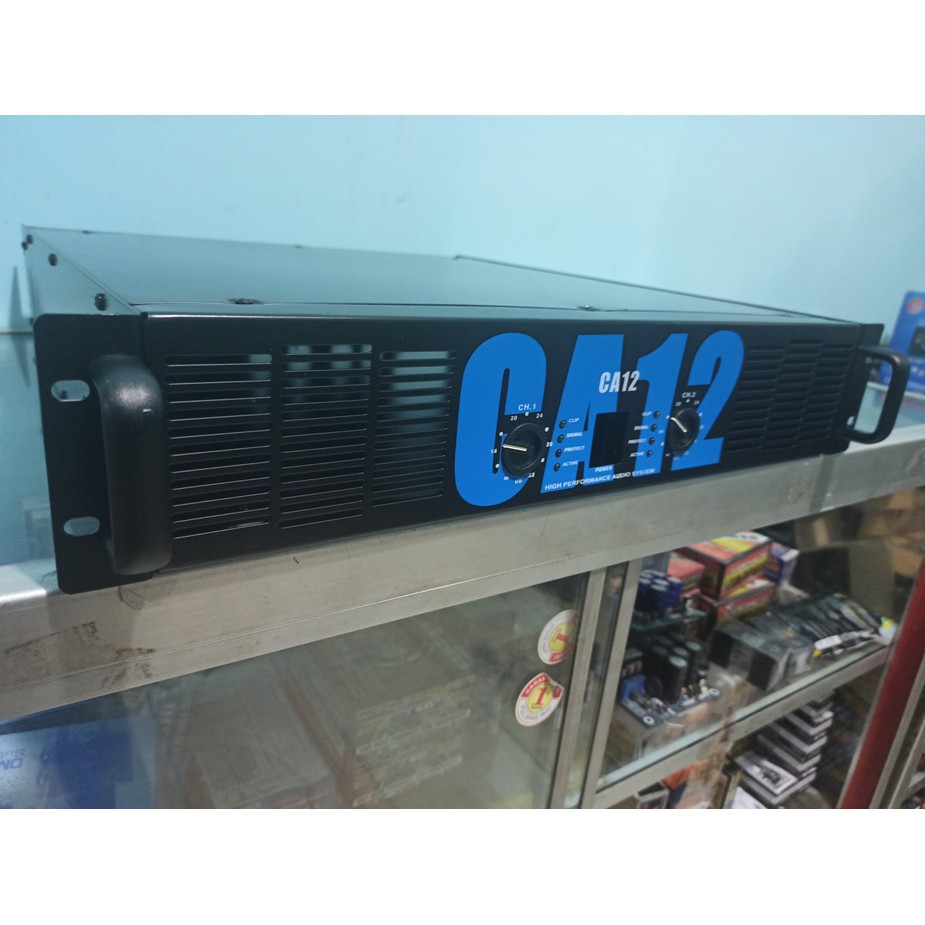 Jual BOX POWER AMPLIFIER PROFESIONAL SOUND SYSTEM CA12 PLUS PANEL KNOP GAS | Shopee Indonesia