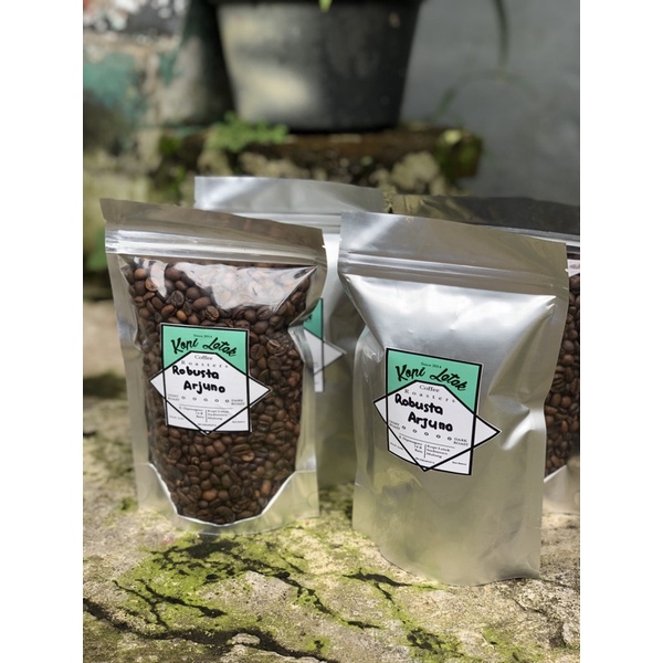 Jual kopi letek robusta arjuno 500gr bean kopi bubuk | Shopee Indonesia