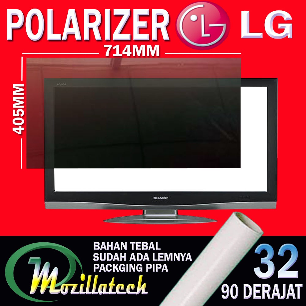 Jual POLARIZER LCD LG 32 IN PLASTIK POLARIS POLARIZER TV LCD 32 0 DERAJAT LAPISAN LUAR BEST ...
