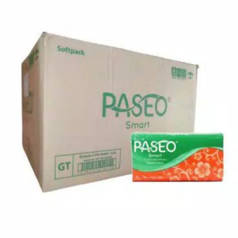 Jual Tissue Paseo Smart 250 sheet 2 ply 1 Dus ( 48 pcs ) | Shopee Indonesia