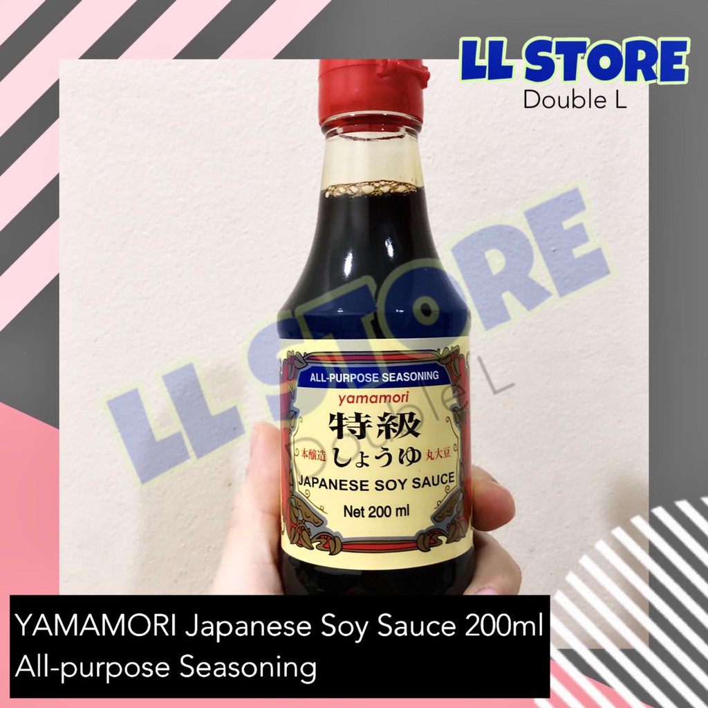 Jual YAMAMORI Japanese Soy Sauce 200ml | Kecap Asin Jepang 200 ml ...