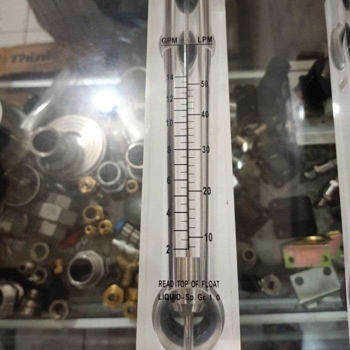 Jual Flow Meter / Rotameter 1"inch size 14 GPM - 50 LPM | Shopee Indonesia