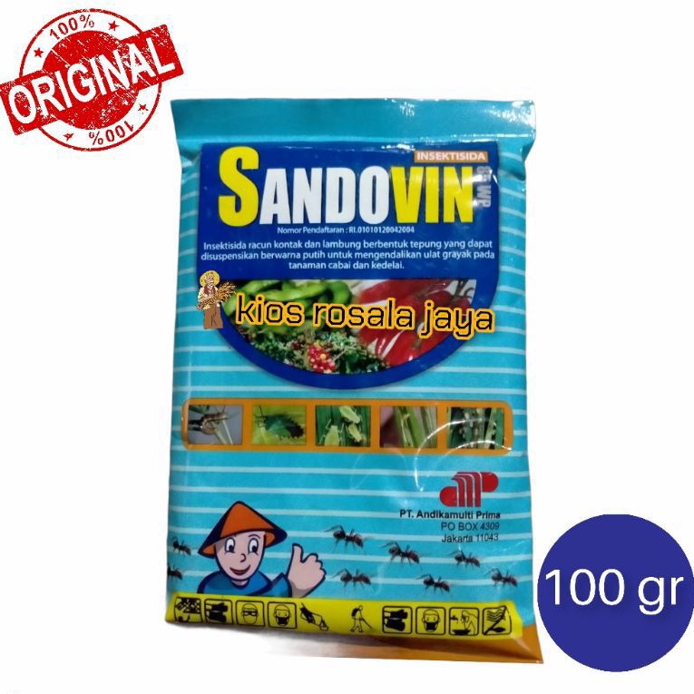 Jual Insektisida Sandovin 85 WP setara Sevin | Shopee Indonesia