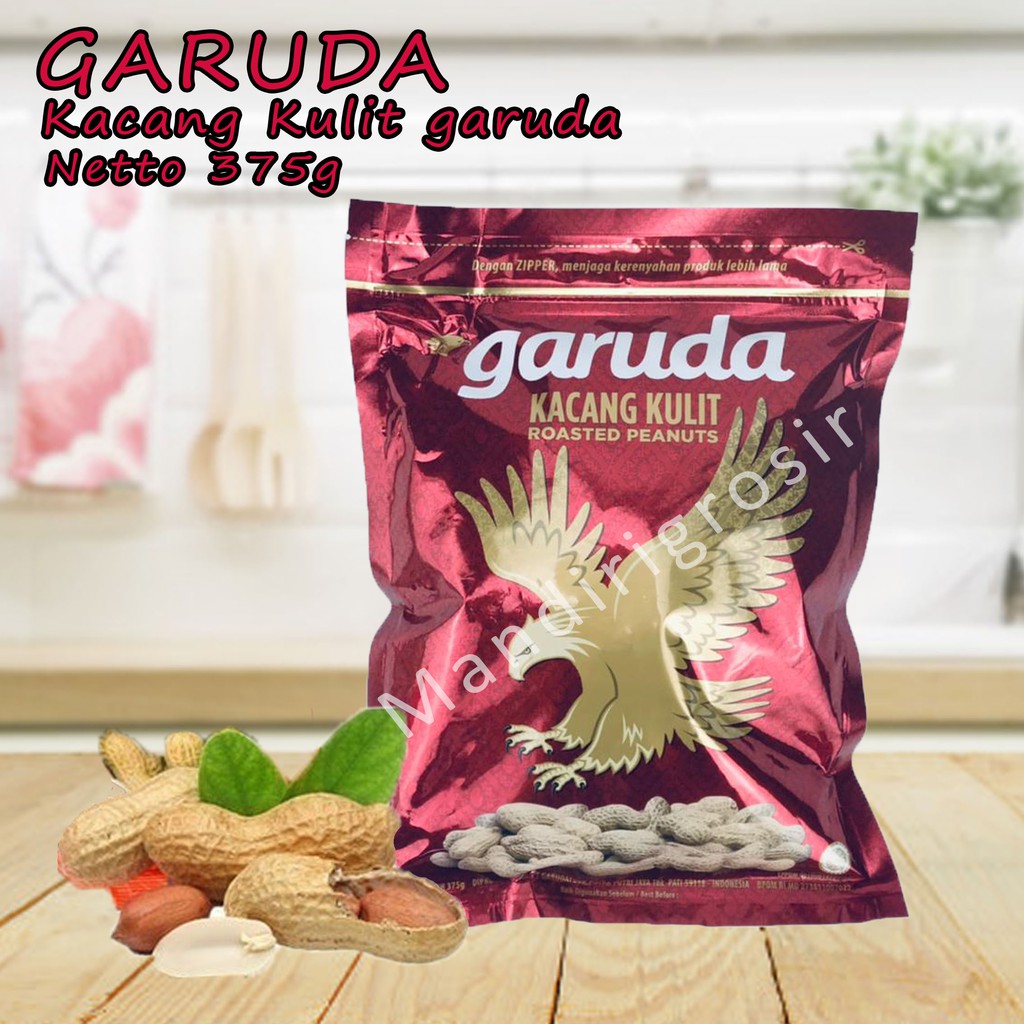 Jual Roasted Peanuts * Garuda * Kacang Kulit * Cemilan Kacang | Shopee ...