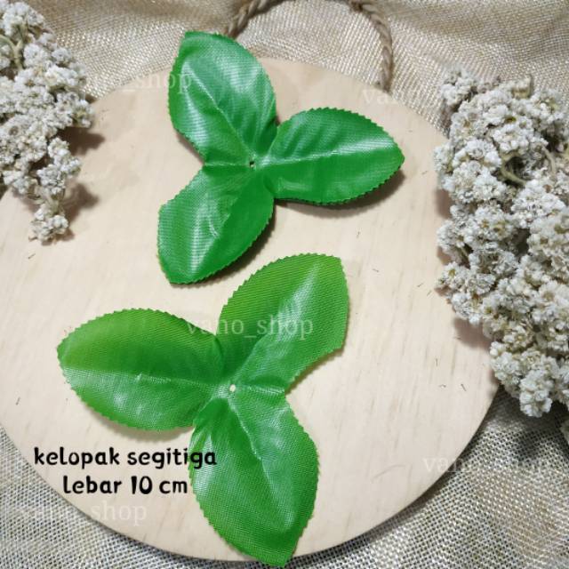Jual Kelopak bunga segitiga uk.10cm ( isi 10 lembar ) | Shopee Indonesia