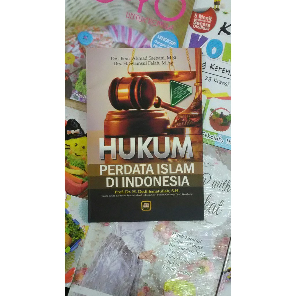 Jual BUKU HUKUM PERDATA ISLAM DI INDONESIA - BENI AHMAD SAEBANI - PS | Shopee Indonesia