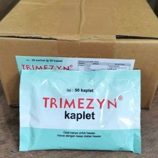 Jual Trimezin Kaplet Obat Unggas / Berak Kapur / Berak Hijau / Korisa ...
