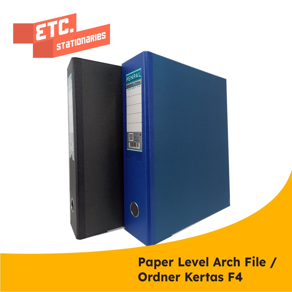 Jual Penpal Paper Lever Arch File / Ordner Kertas Folio [F4] PL-771 ...