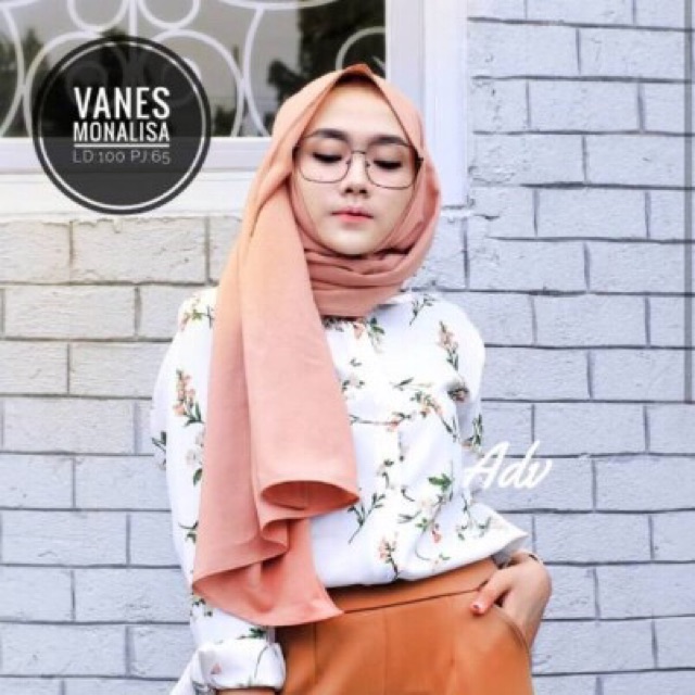Jual vanes / vanes adelia / adelia / vanes blouse (MOTIF ASLI) | Shopee Indonesia