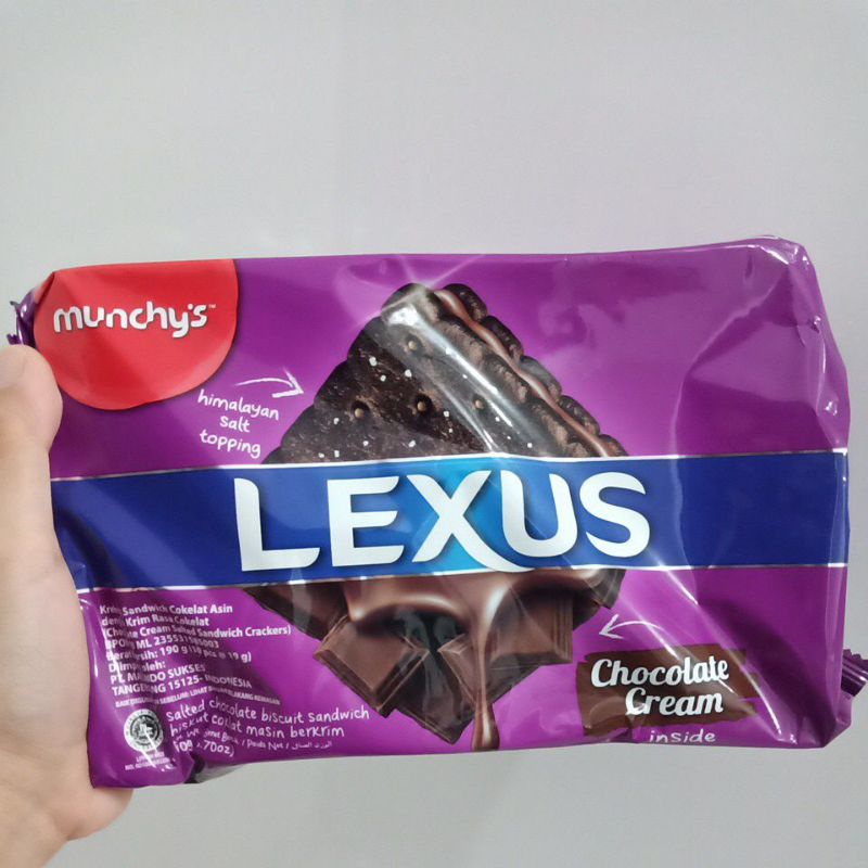 Jual Lexus krekers sandwich Biskuit Lexus Coklat Vanila Lemon 190 gr ...