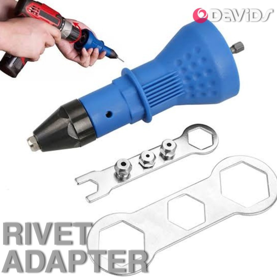 Jual Alat Adaptor Rivet Adapter Bor Cordless Ripet | Shopee Indonesia