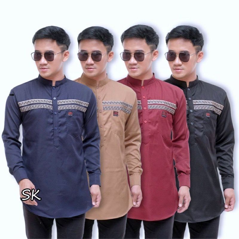 Jual Koko Guz Azmi Syubbanul Muslimin Fashion Muslim Pria Hadroh Model ...