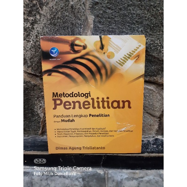 Jual Buku Origional Metodologi Penelitian Panduan Lengkap Penelitian ...