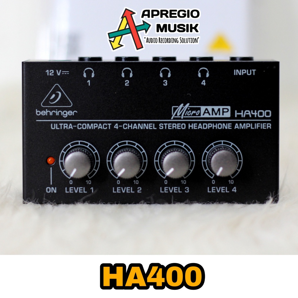 Jual Behringer HA400 HA 400 Headphone Amplifier percabangan 4 headphone ...
