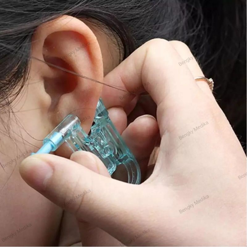 Jual Alat Tindik Telinga Ear Piercing Steril Jarum Pelubang Kuping ...