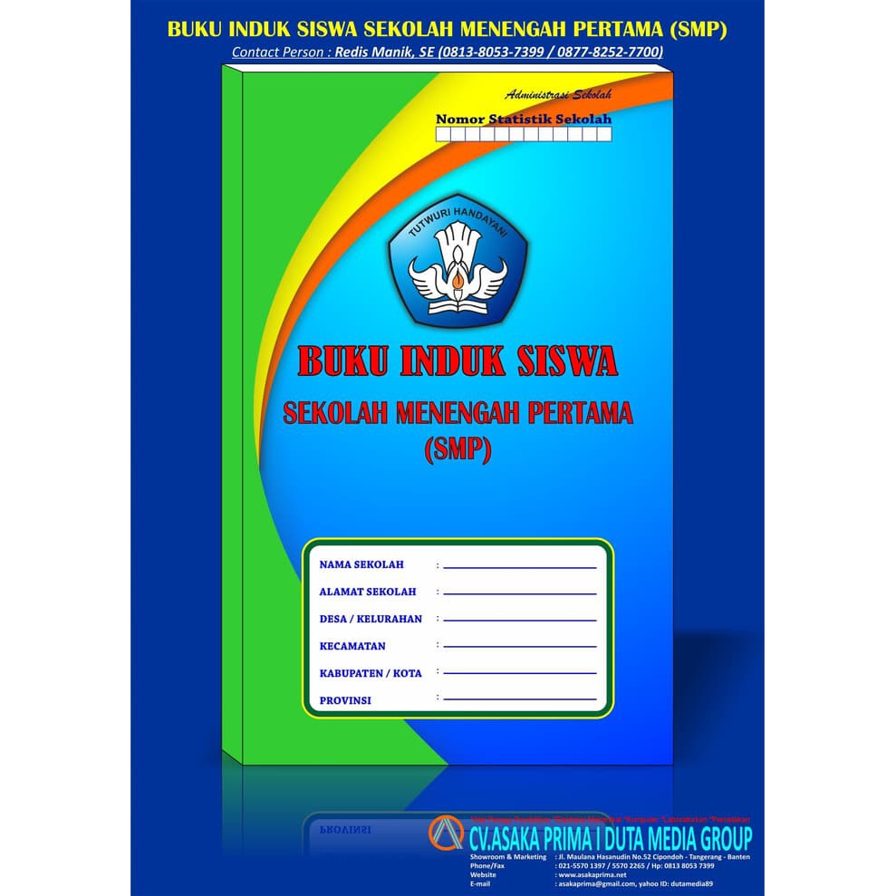 Jual BUKU INDUK SISWA SEKOLAH MENENGAH PERTAMA (SMP) | Shopee Indonesia