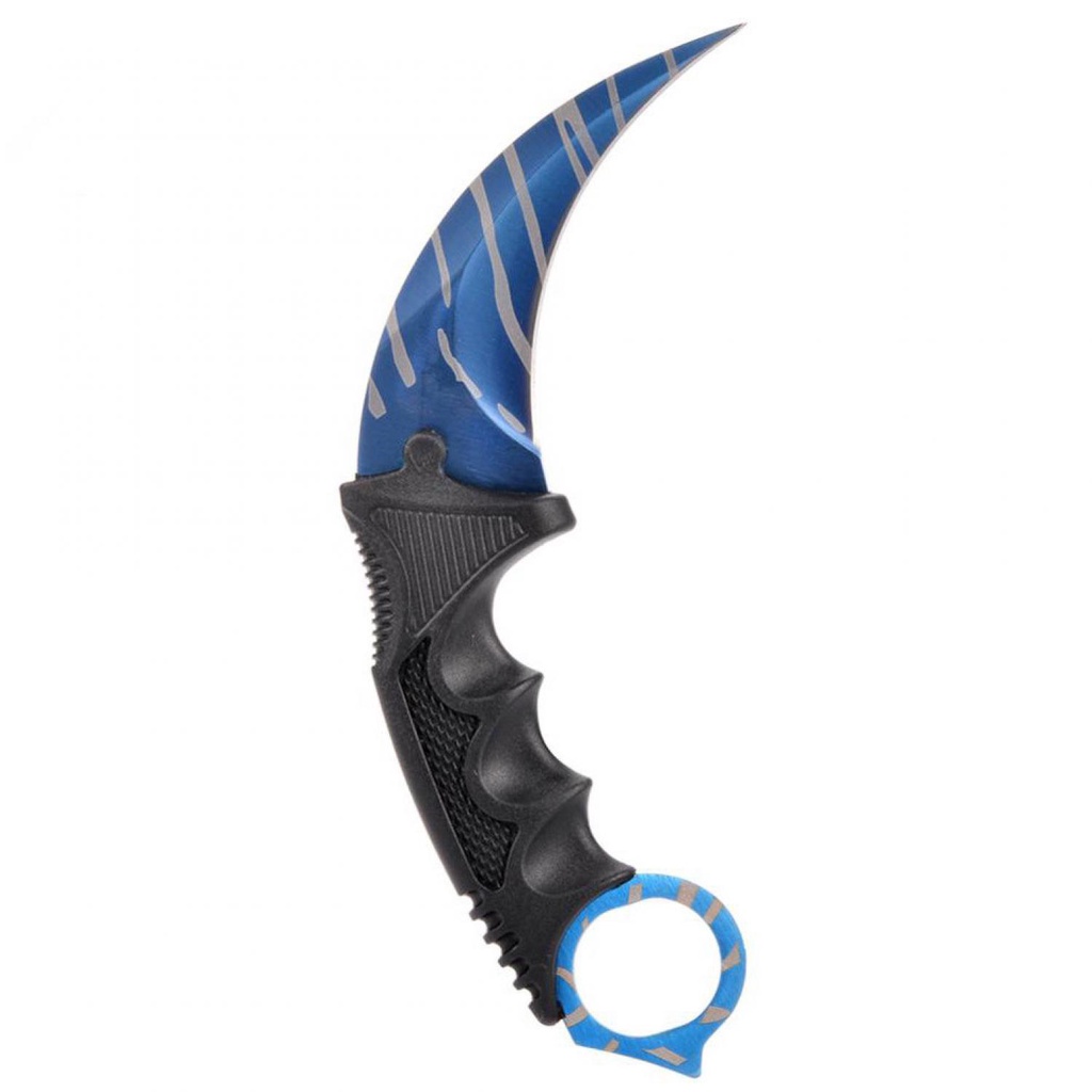Jual KNIFEZER Vastar Pisau Karambit CS GO Collector Knife - H10 Biru ...