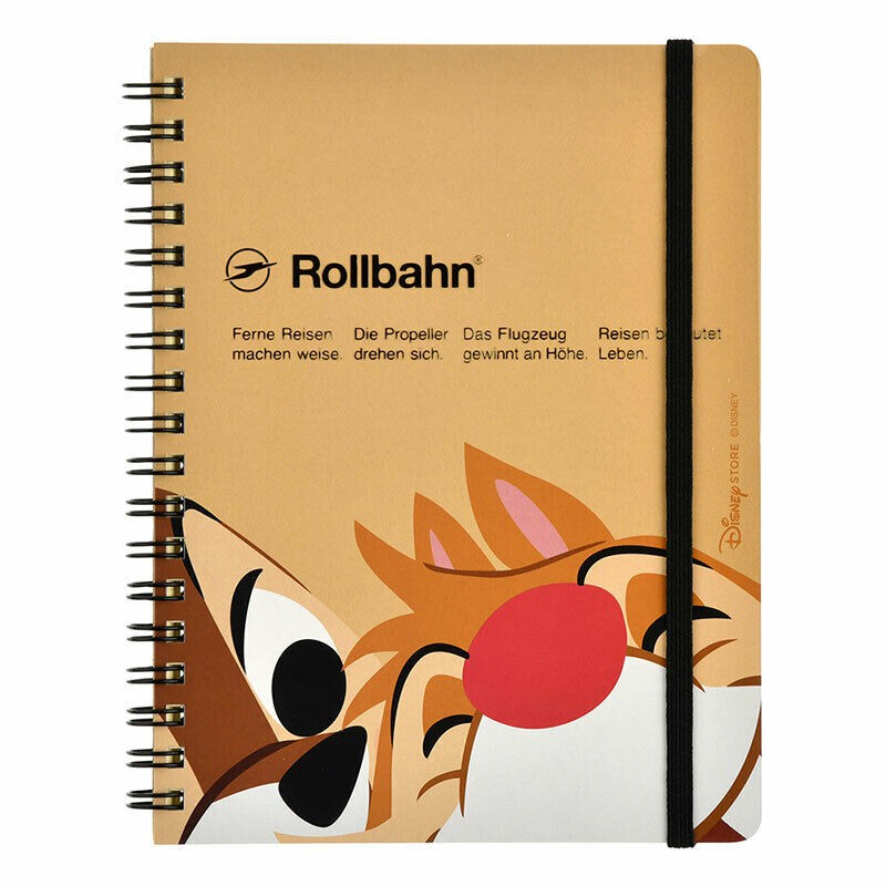 Jual Rollbahn Chip Dale Ring Notebook Disney Store Japan Buku Kotak ...