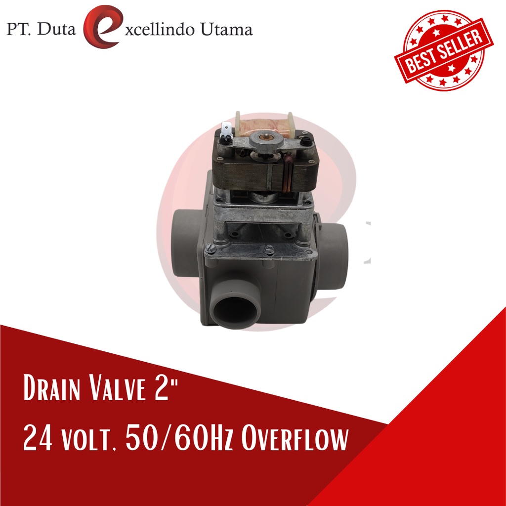Jual LAUNDRY SPAREPART - Drain Valve 2" 24Volt | Shopee Indonesia