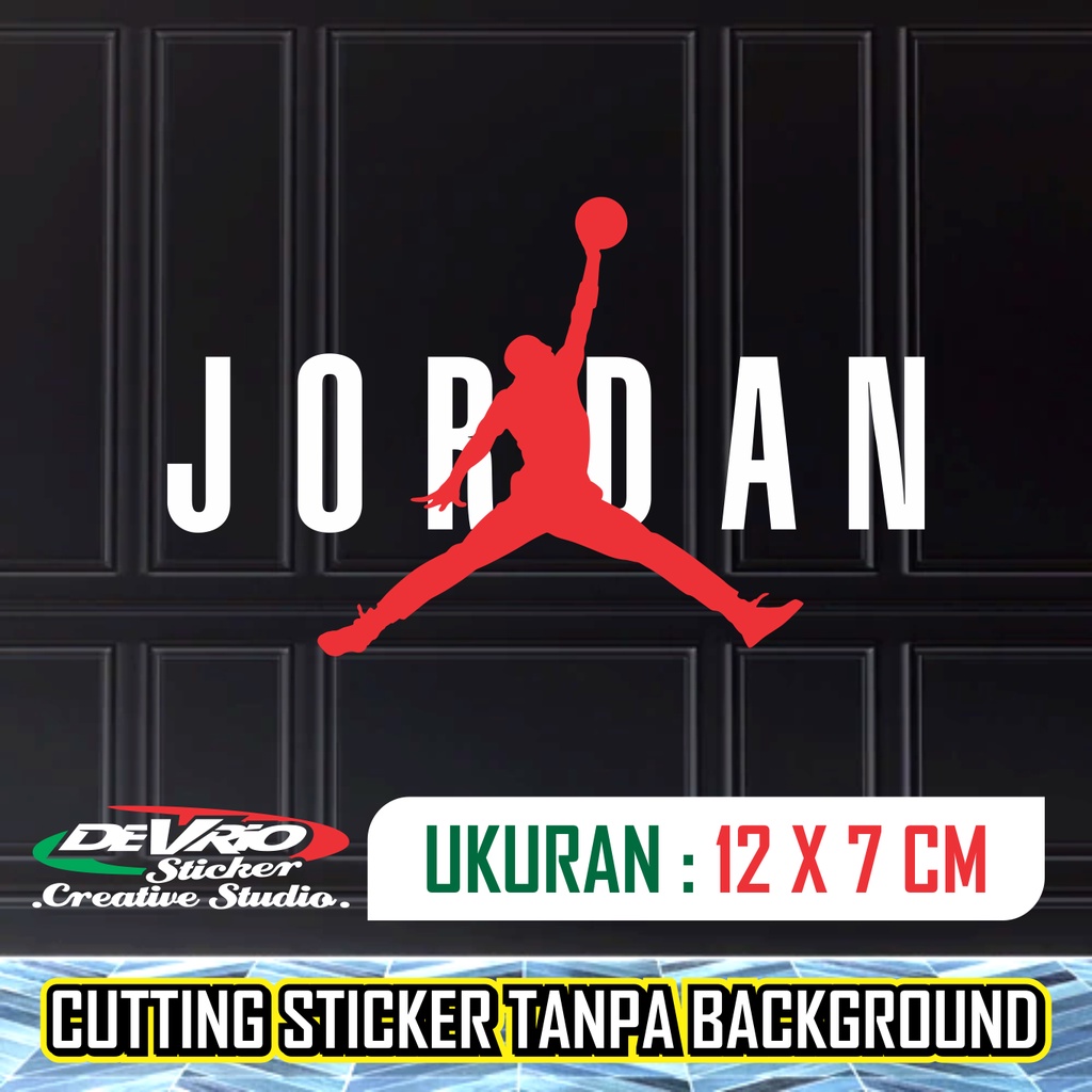 Jual Stiker Air Jordan Sepatu Basket (Cutting Sticker Custom Suka Suka ...