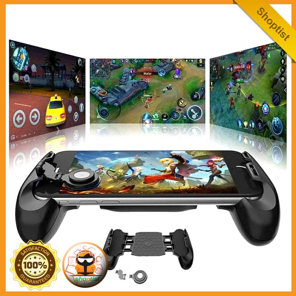 Jual 3 In1 Portable Gamepad Joystick Android Ios Game Handle Controller - Hitam SPTA116 | Shopee ...