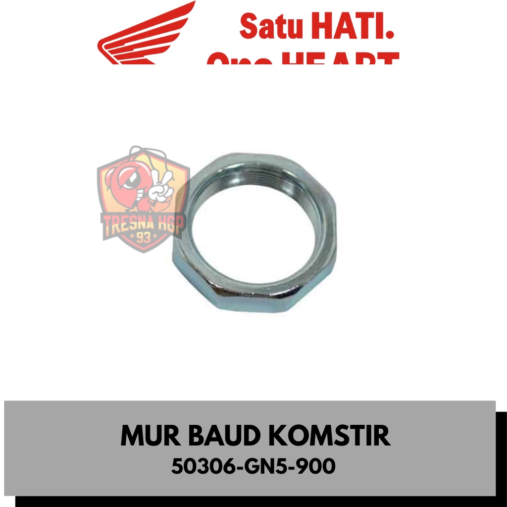 Jual 50306-GN5-900 MUR BAUD KOMSTIR ALL MATIC HONDA ORIGINAL | NUT ...