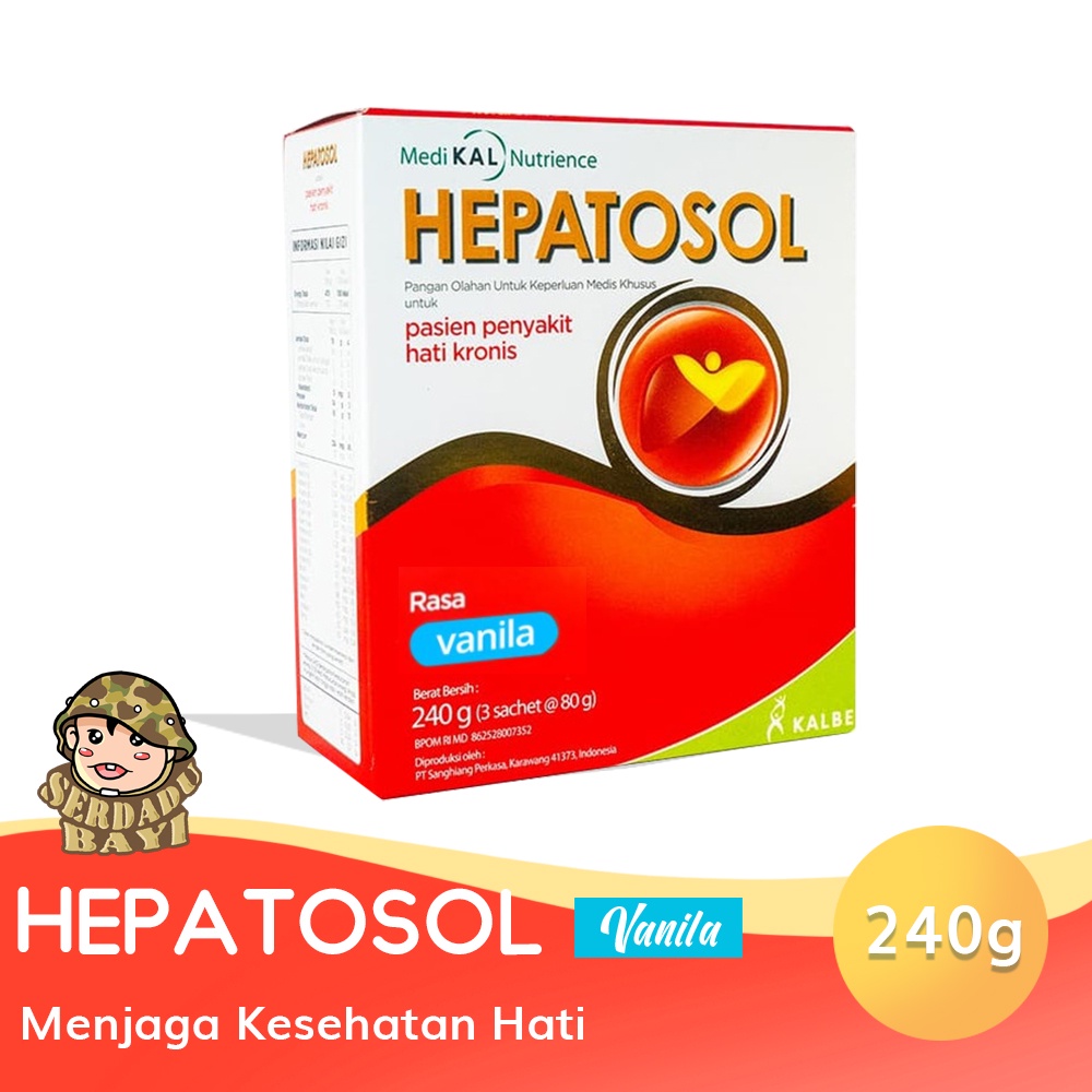 Jual Hepatosol Vanila 240 gram | Shopee Indonesia