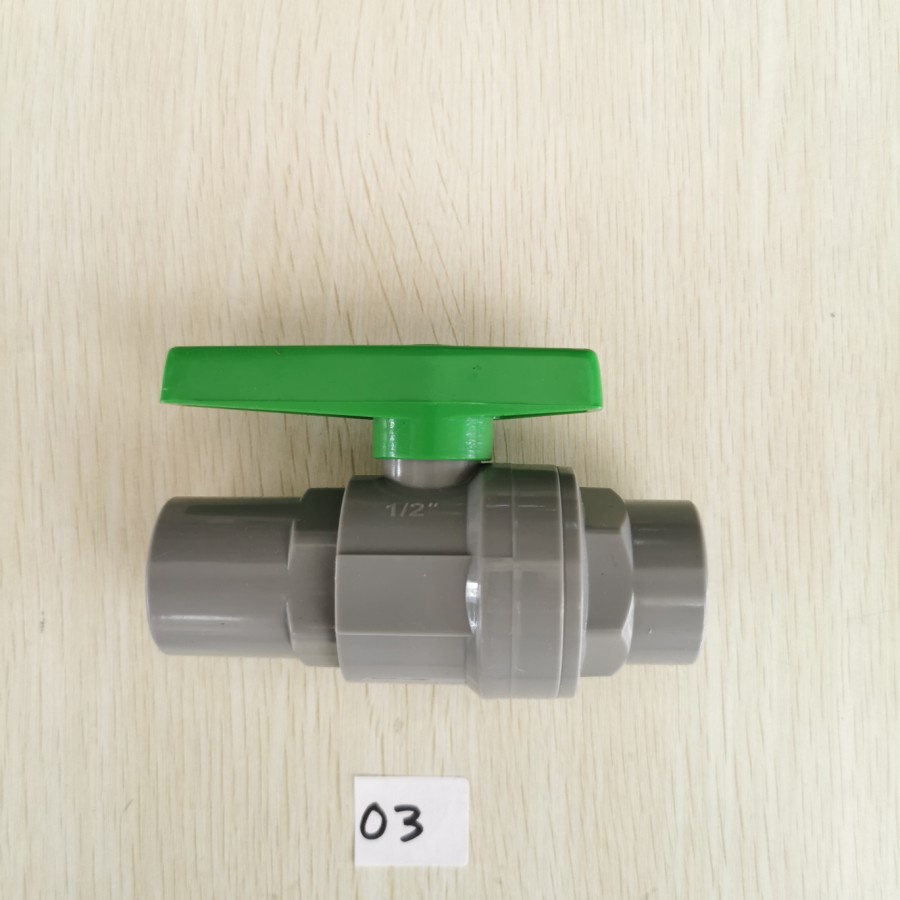 Jual soligen ball valve pvc 1/2 inch/stop kran pvc soligen 1/2 ...