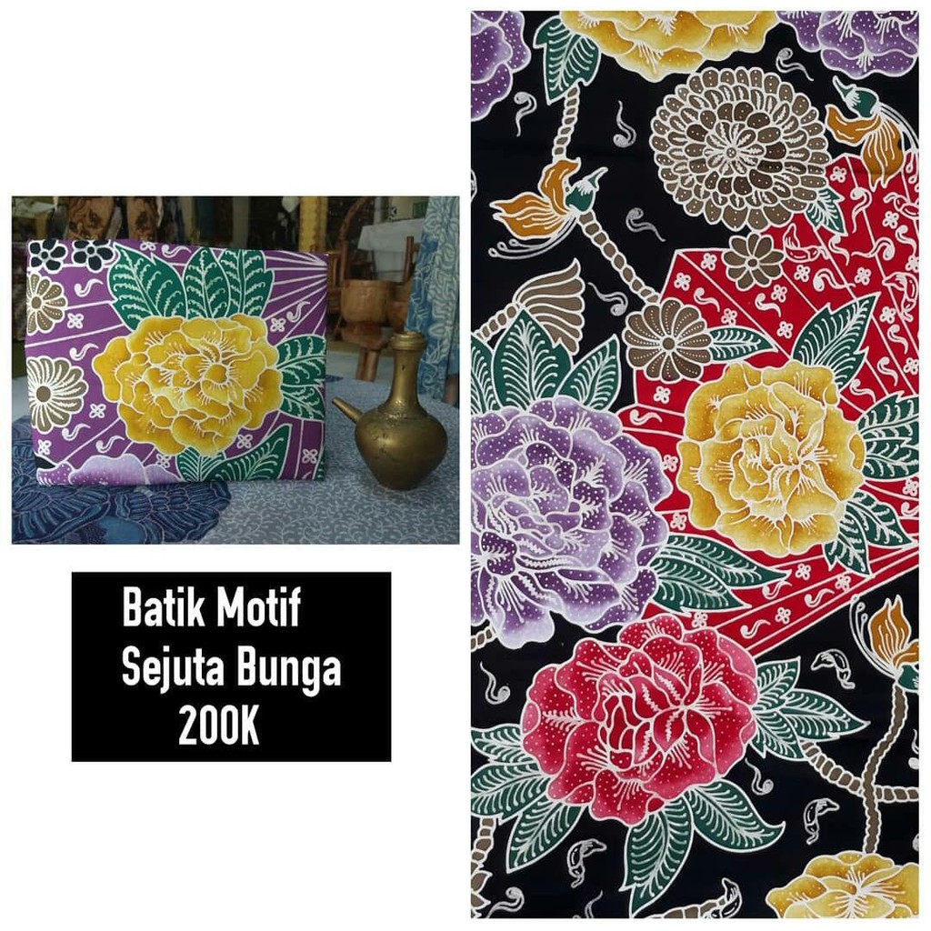 Jual BATIK MOTIF - BATIK MOTIF BUNGA - BATIK CAP - BATIK CAP BUNGA ...