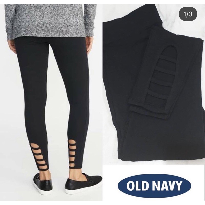 Jual Old Navy Legging Panjang Wanita Type Tangga Bahan Katun | Shopee ...