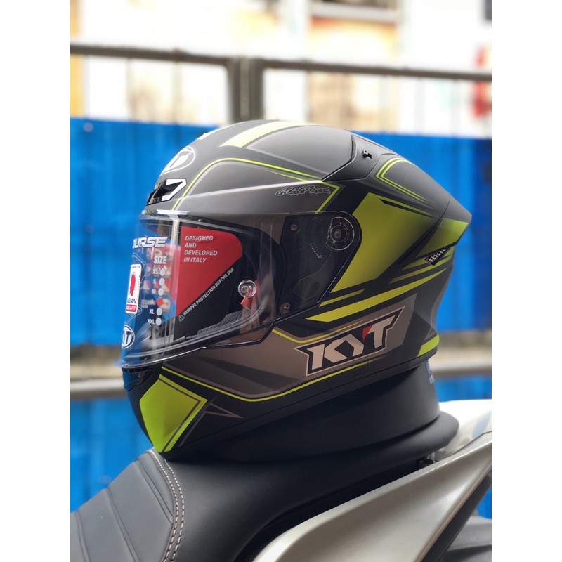 Jual KYT TT COURSE TOURIST YELLOW | Shopee Indonesia