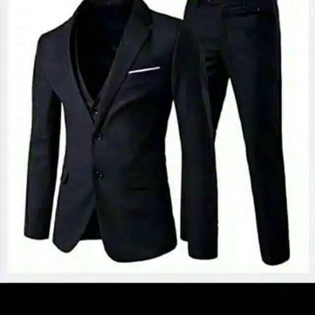 Jual Setelan Jas Blazer Pria 2 in1"Model Korea Slimfit/ Jas Wisuda/Jas ...
