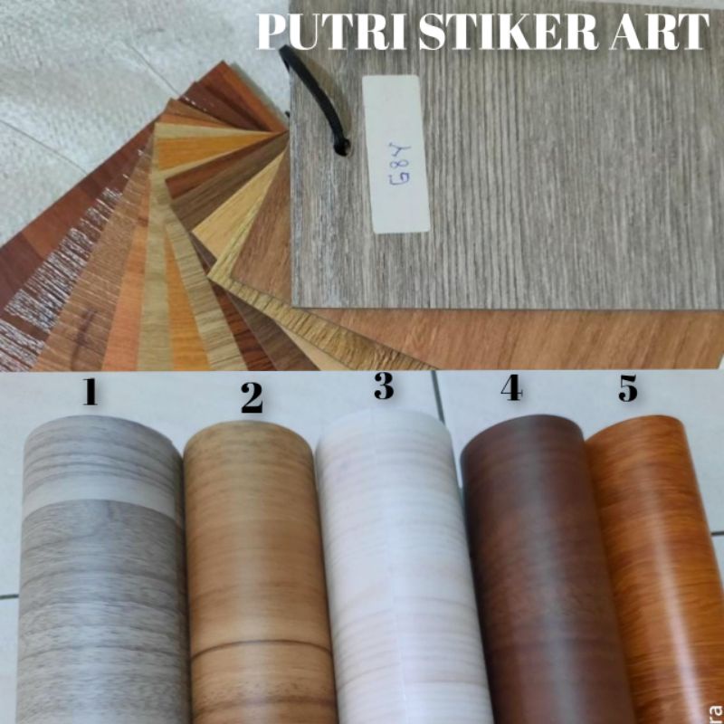 Jual STIKER MOTIF KAYU.WALL STIKER.STIKER SERAT KAYU.STIKER KACA FILM ...