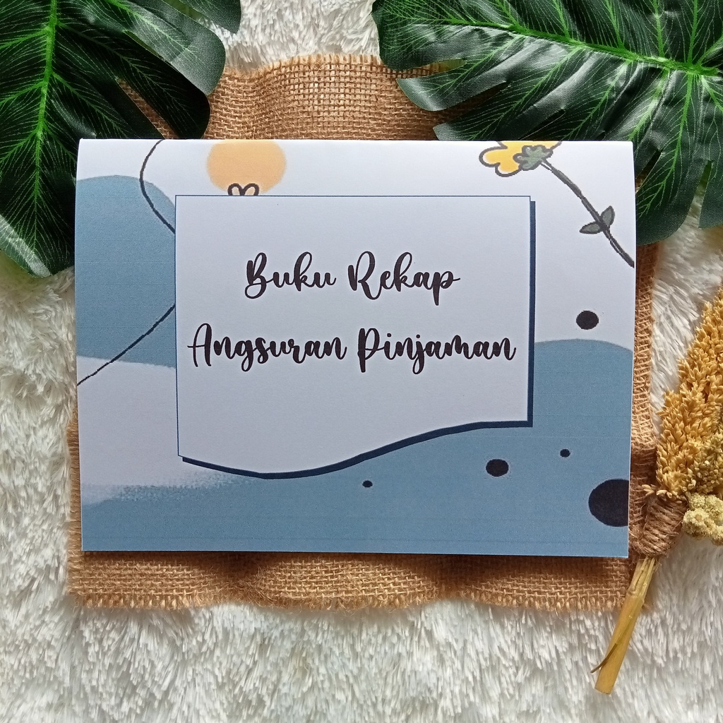 Jual BUKU REKAP ANGSURAN/REKAP CICILAN BARANG/ANGSURAN BARANG DLL ...