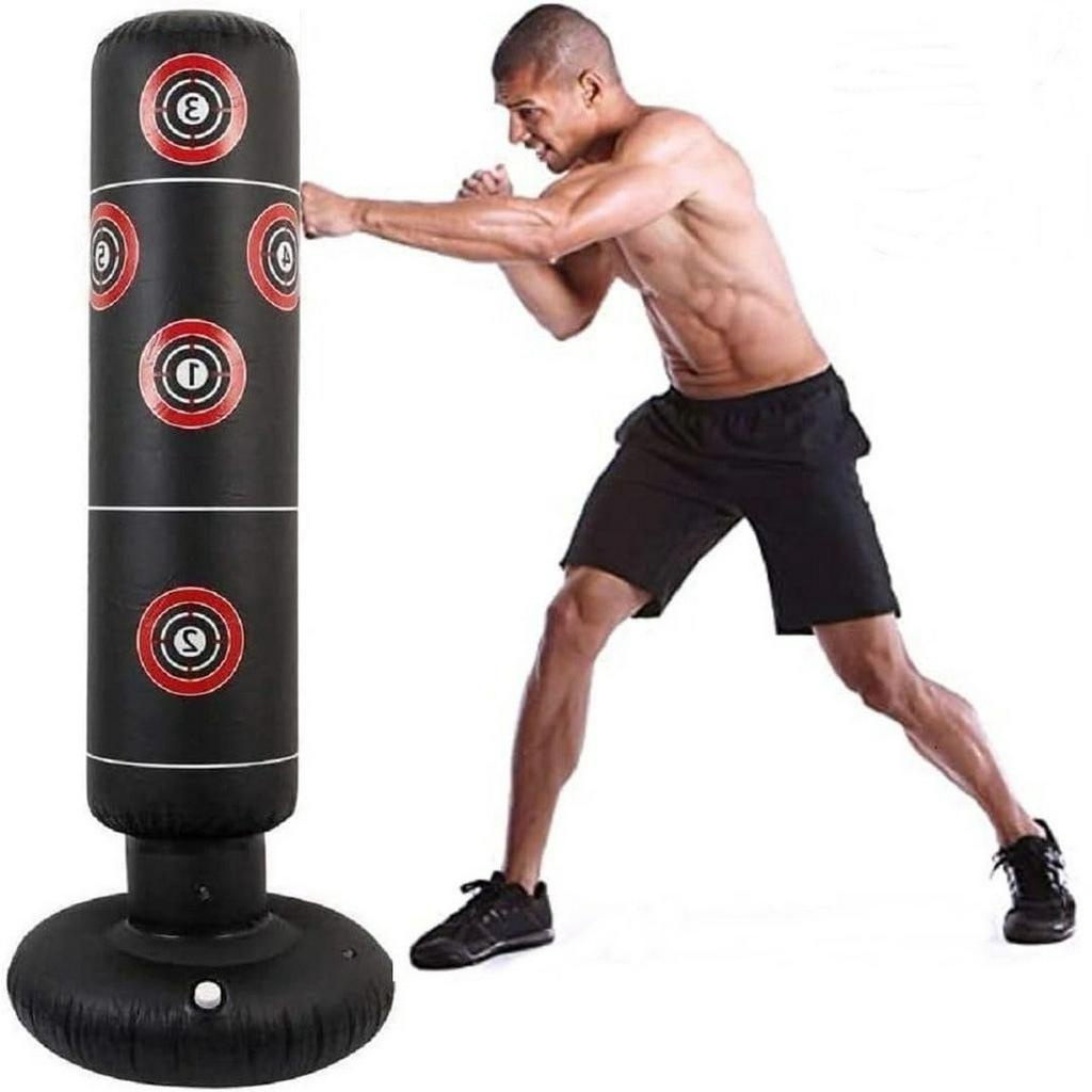 Jual Samsak Balon Udara Berdiri Sansak Tiup Latihan Sparing Tinju ...