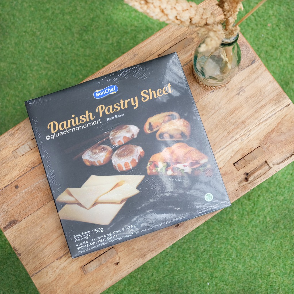 Jual Frozen - Danish Bonchef Pastry Sheet 750gr | Shopee Indonesia
