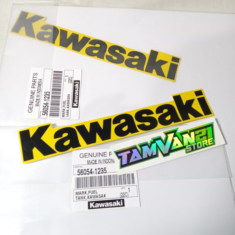 Jual STRIPING STIKER TANGKI NINJA SS KUNING KGP | Shopee Indonesia