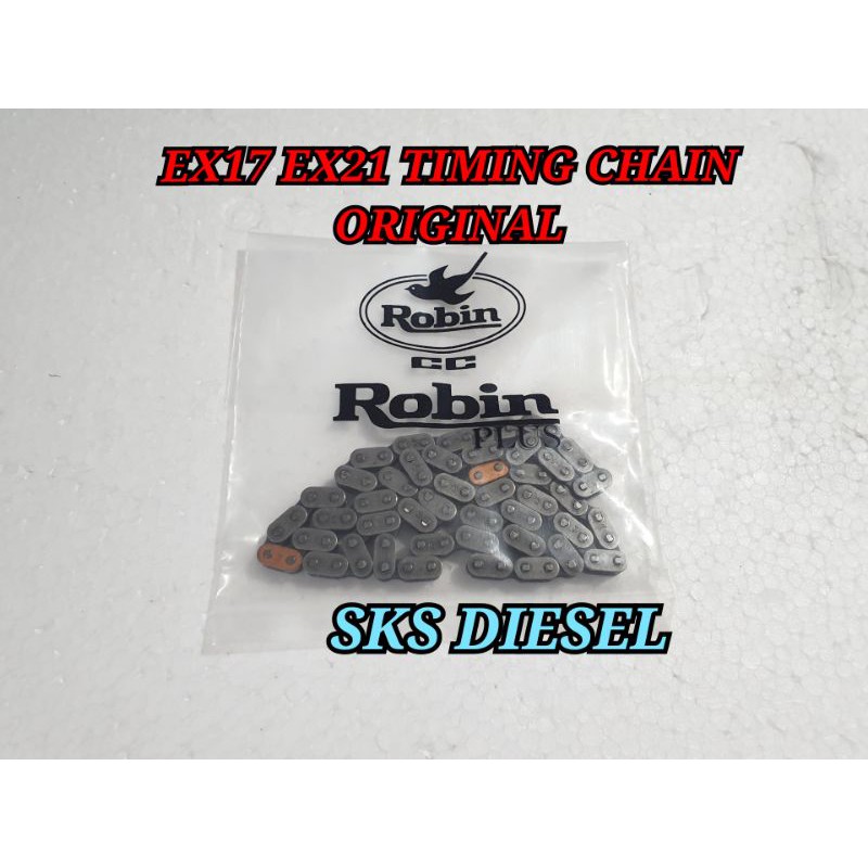 Jual EX17 EX21 Timing Chain Rantai Kamprat Mesin Serba Guna Robin ...