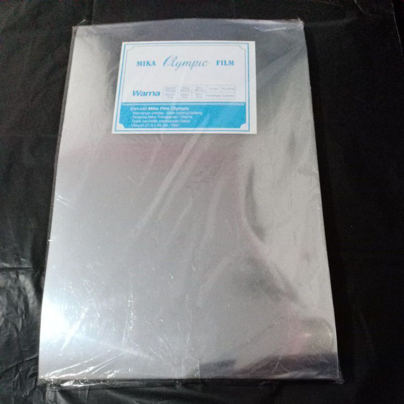 Jual PLASTIK JILID / COVER MIKA FILM TRANSPARAN/ BENING | Shopee Indonesia