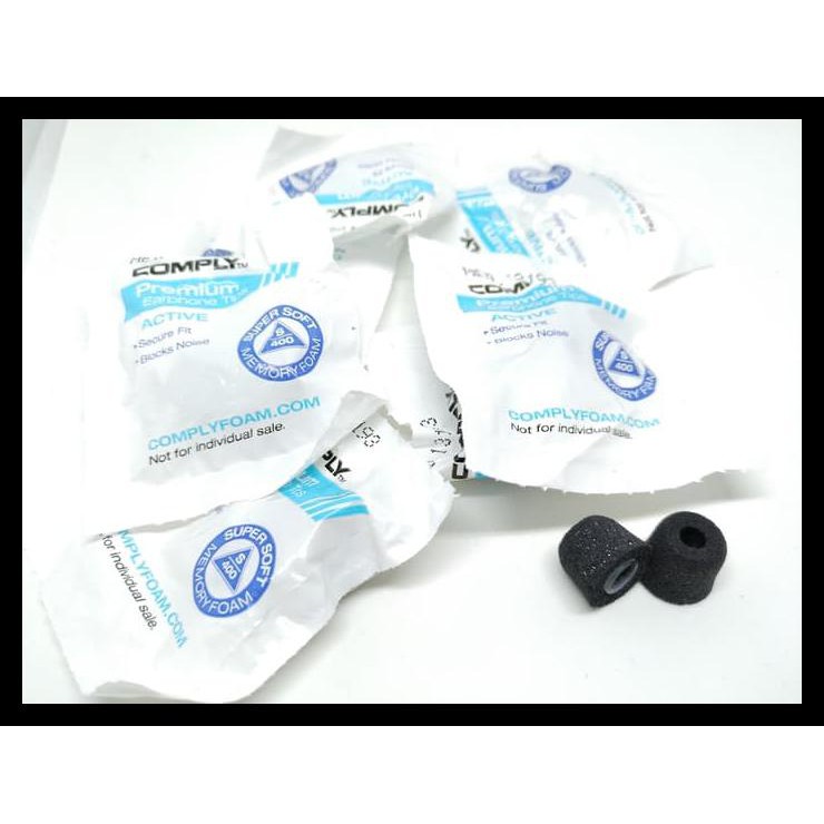 Jual Original Comply S400 Earphone Memory Foam Form Tips Individual ...