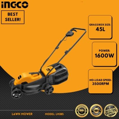 Jual INGCO MESIN POTONG RUMPUT LISTRIK ELECTRIC LAWN MOWER LM385 ...