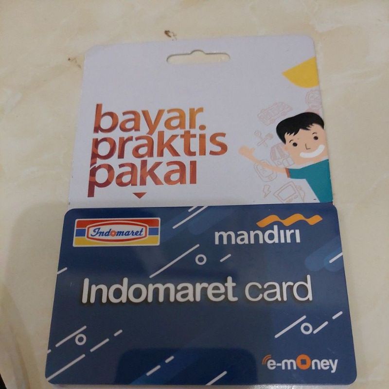 Jual KARTU EMONEY E MONEY TOLL MANDIRI INDOMARET NOT FLAZZ BCA | Shopee ...