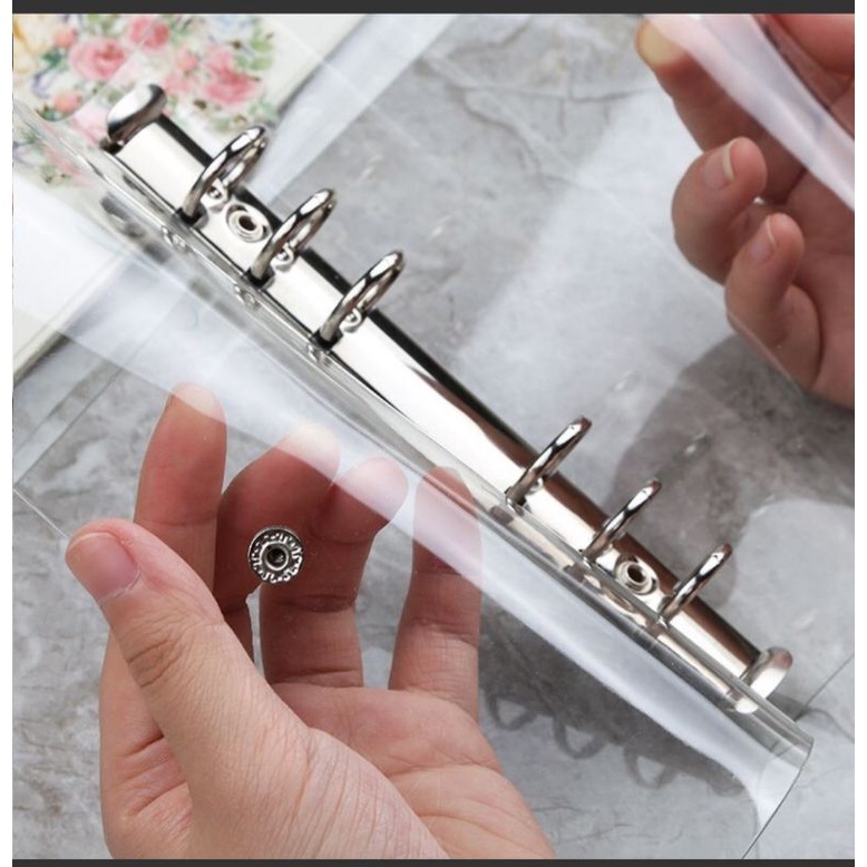 Jual BINDER 6 Ring TRANSPARAN PVC A6 A5 | Shopee Indonesia