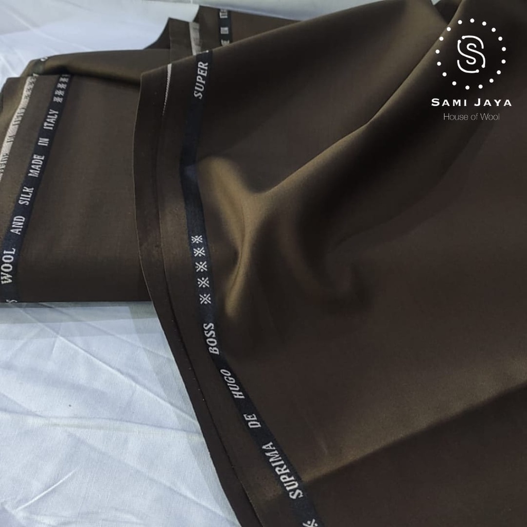 Jual Suprima de Boss Kain Bahan Seragam & Jas Wedding Semi Wool Doff ...