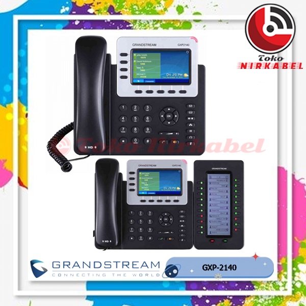 Jual Grandstream GXP2140 Gigabit IP Phone - GXP2140 Gigabit POE IP ...
