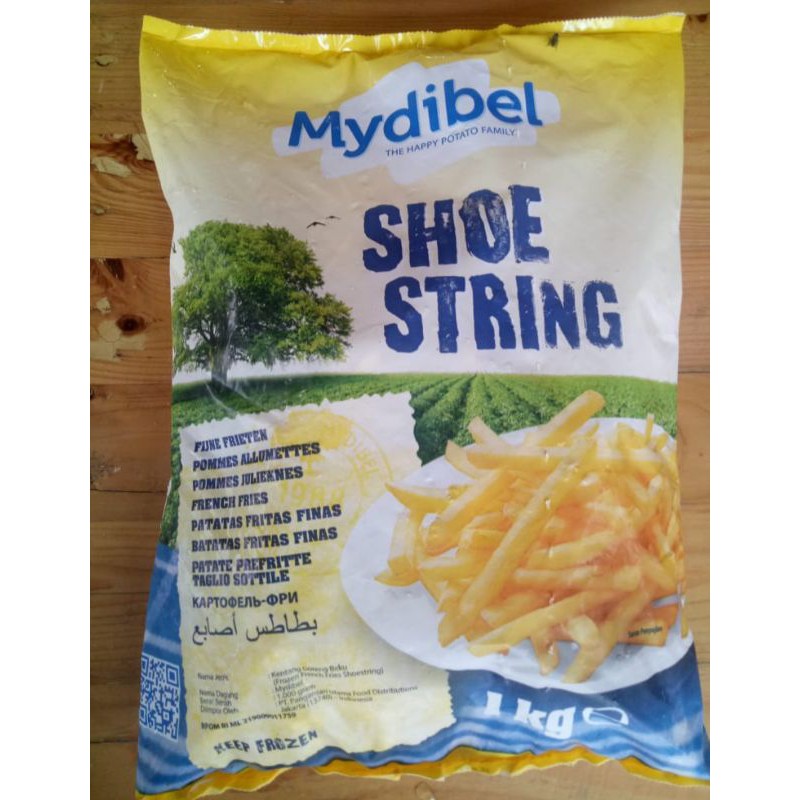 Jual kentang goreng beku Mydibel 1 kg | Shopee Indonesia